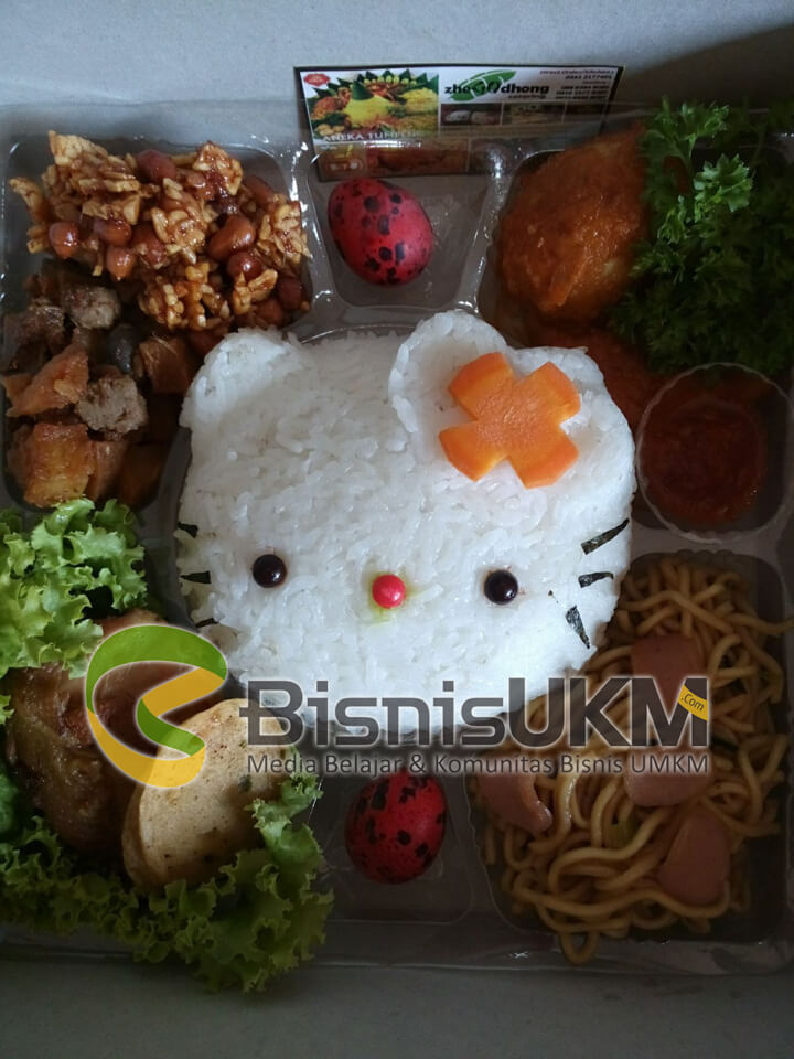 Mantan Karyawan Bank Banting Stir Bisnis Nasi Bento di Malang